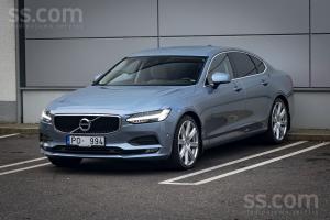 Blue Volvo S90 2016 in Riga, with an engine capacity of 2.00 L and mileage of 147 thousand km for 17950 €, photo  on AUTOMOTO.COM.LV