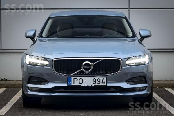 Blue Volvo S90 2016 in Riga, with an engine capacity of 2.00 L and mileage of 147 thousand km for 17950 €, photo 3 on AUTOMOTO.COM.LV