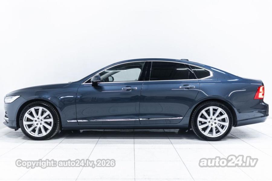 Blue Volvo S90 2018 in Tallinn, with an engine capacity of 2.00 L and mileage of 86 thousand km for 27900 €, photo 2 on AUTOMOTO.COM.LV