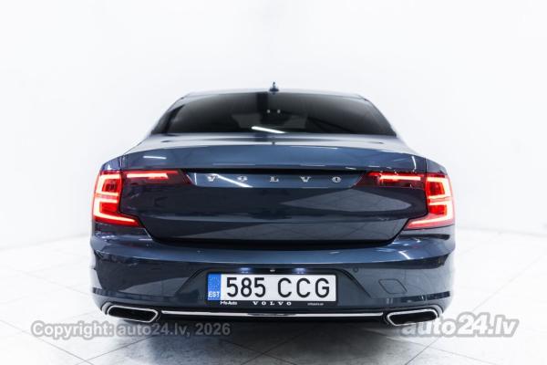 Blue Volvo S90 2018 in Tallinn, with an engine capacity of 2.00 L and mileage of 86 thousand km for 27900 €, photo 4 on AUTOMOTO.COM.LV
