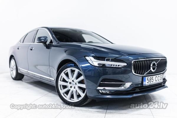 Blue Volvo S90 2018 in Tallinn, with an engine capacity of 2.00 L and mileage of 86 thousand km for 27900 €, photo 7 on AUTOMOTO.COM.LV