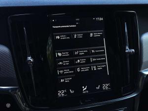 Blue Volvo S90 2018 in Kaunas, with an engine capacity of 2.00 L and mileage of 240 thousand km for 15450 €, photo 17 on AUTOMOTO.COM.LV