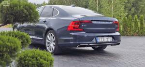 Blue Volvo S90 2018 in Vilnius, with an engine capacity of 2.00 L and mileage of 125 thousand km for 20500 €, photo 5 on AUTOMOTO.COM.LV