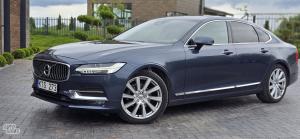 Blue Volvo S90 2018 in Vilnius, with an engine capacity of 2.00 L and mileage of 125 thousand km for 20500 €, photo 8 on AUTOMOTO.COM.LV