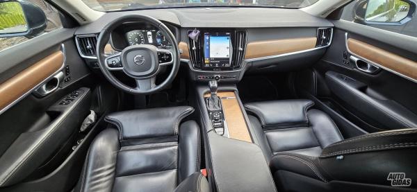 Zils Volvo S90 2018 Viļņa, ar dzinēja tilpumu 2.00 L un nobraukumu 125 tūkst. km par 20500 €, foto 10 vietnē AUTOMOTO.COM.LV
