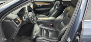 Blue Volvo S90 2018 in Vilnius, with an engine capacity of 2.00 L and mileage of 125 thousand km for 20500 €, photo 14 on AUTOMOTO.COM.LV