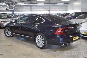 Blue Volvo S90 2019 in Riga, with an engine capacity of 2.00 L and mileage of 59 thousand km for 23900 €, photo 3 on AUTOMOTO.COM.LV