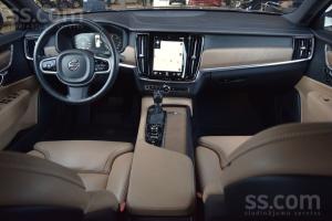 Blue Volvo S90 2019 in Riga, with an engine capacity of 2.00 L and mileage of 59 thousand km for 23900 €, photo 5 on AUTOMOTO.COM.LV