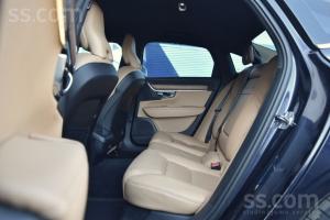 Blue Volvo S90 2019 in Riga, with an engine capacity of 2.00 L and mileage of 59 thousand km for 23900 €, photo 15 on AUTOMOTO.COM.LV