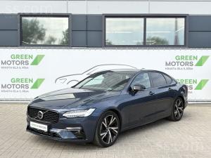 Blue Volvo S90 2021 in Riga, with an engine capacity of 2.00 L and mileage of 134 thousand km for 22500 €, photo  on AUTOMOTO.COM.LV