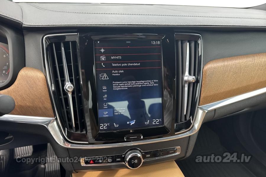 Brūns Volvo S90 2018 Pērnava, ar dzinēja tilpumu 2.00 L un nobraukumu 160 tūkst. km par 18500 €, foto 11 vietnē AUTOMOTO.COM.LV