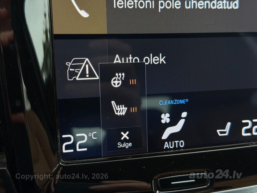 Коричневый Вольво С90 2018 в Пярну, объемом двигателя 2.00 л и пробегом 160 тыс. км за 21900 €, фото 19 на AUTOMOTO.COM.LV