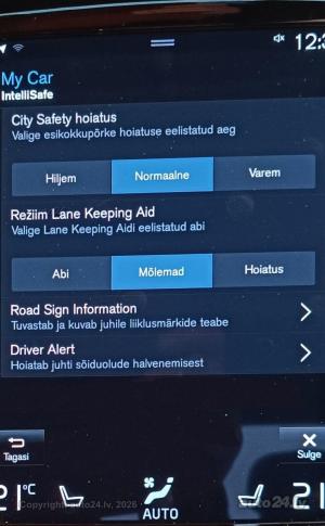 Коричневый Вольво С90 2020 в Таллин, объемом двигателя 2.00 л и пробегом 58 тыс. км за 29990 €, фото 16 на AUTOMOTO.COM.LV