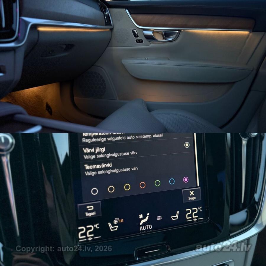 Серый Вольво С90 2016 в Тарту, объемом двигателя 2.00 л и пробегом 236 тыс. км за 16999 €, фото 12 на AUTOMOTO.COM.LV