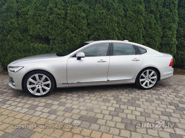 Pelēks Volvo S90 2016 Paide, ar dzinēja tilpumu 2.00 L un nobraukumu 244 tūkst. km par 18490 €, foto 3 vietnē AUTOMOTO.COM.LV