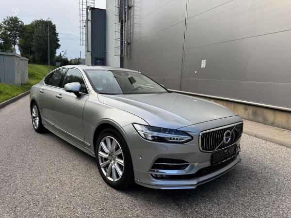 Grey Volvo S90 2016 in Alytus, with an engine capacity of 2.00 L and mileage of 268 thousand km for 14950 €, photo 2 on AUTOMOTO.COM.LV