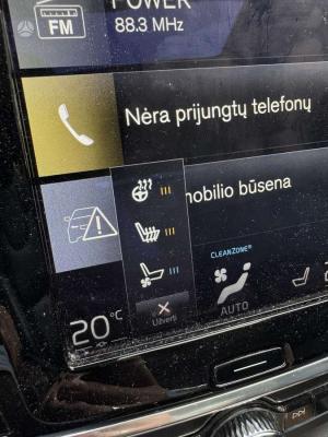 Pelēks Volvo S90 2016 Alīta, ar dzinēja tilpumu 2.00 L un nobraukumu 268 tūkst. km par 14950 €, foto 19 vietnē AUTOMOTO.COM.LV