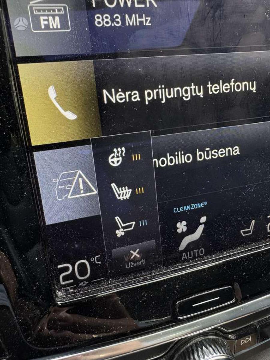 Pelēks Volvo S90 2016 Alīta, ar dzinēja tilpumu 2.00 L un nobraukumu 268 tūkst. km par 14950 €, foto 19 vietnē AUTOMOTO.COM.LV