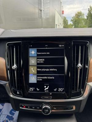 Grey Volvo S90 2016 in Alytus, with an engine capacity of 2.00 L and mileage of 268 thousand km for 15950 €, photo 13 on AUTOMOTO.COM.LV