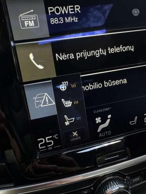 Grey Volvo S90 2016 in Alytus, with an engine capacity of 2.00 L and mileage of 268 thousand km for 15950 €, photo 19 on AUTOMOTO.COM.LV