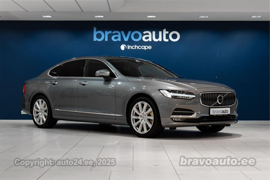 Pelēks Volvo S90 2017 Tallina, ar dzinēja tilpumu 2.00 L un nobraukumu 109 tūkst. km par 23990 €, foto 2 vietnē AUTOMOTO.COM.LV