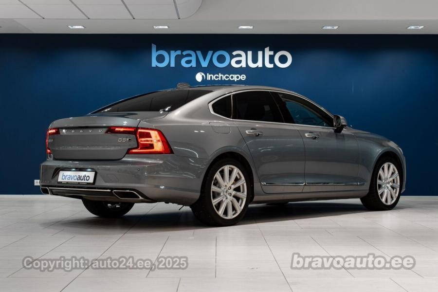 Pelēks Volvo S90 2017 Tallina, ar dzinēja tilpumu 2.00 L un nobraukumu 109 tūkst. km par 23990 €, foto 3 vietnē AUTOMOTO.COM.LV