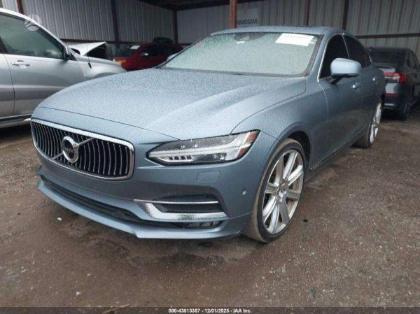 Pelēks Volvo S90 2017 Viļņa, ar dzinēja tilpumu 2.00 L un nobraukumu 126 tūkst. km par 12200 €, foto 1 vietnē AUTOMOTO.COM.LV