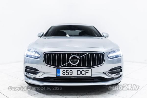 Grey Volvo S90 2017 in Tallinn, with an engine capacity of 2.00 L and mileage of 129 thousand km for 24900 €, photo 3 on AUTOMOTO.COM.LV