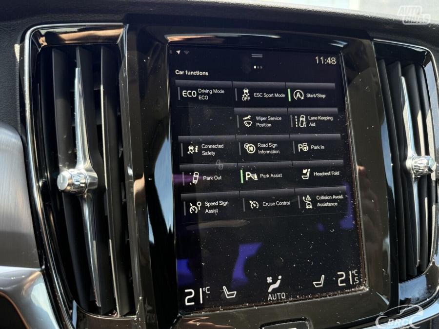 Серый Вольво С90 2017 в Авиженяй, объемом двигателя 2.00 л и пробегом 278 тыс. км за 9900 €, фото 24 на AUTOMOTO.COM.LV