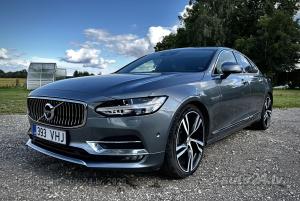 Pelēks Volvo S90 2017 Tartu, ar dzinēja tilpumu 2.00 L un nobraukumu 194 tūkst. km par 18990 €, foto  vietnē AUTOMOTO.COM.LV