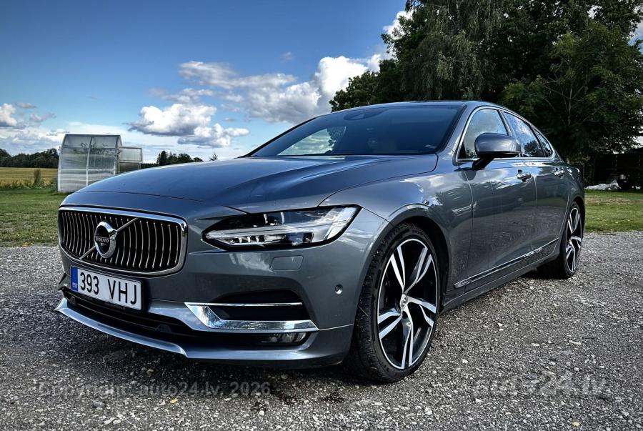 Grey Volvo S90 2017 in Tartu, with an engine capacity of 2.00 L and mileage of 194 thousand km for 18990 €, photo 1 on AUTOMOTO.COM.LV