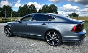 Grey Volvo S90 2017 in Tartu, with an engine capacity of 2.00 L and mileage of 194 thousand km for 18990 €, photo 6 on AUTOMOTO.COM.LV