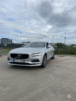 Grey Volvo S90 2017 in Vilnius, with an engine capacity of 1.97 L and mileage of 285 thousand km for 12999 €, photo 5 on AUTOMOTO.COM.LV