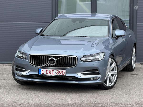Pelēks Volvo S90 2017 Jonava, ar dzinēja tilpumu 1.97 L un nobraukumu 266 tūkst. km par 15250 €, foto 1 vietnē AUTOMOTO.COM.LV