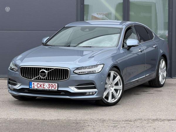 Pelēks Volvo S90 2017 Jonava, ar dzinēja tilpumu 1.97 L un nobraukumu 266 tūkst. km par 15250 €, foto 3 vietnē AUTOMOTO.COM.LV
