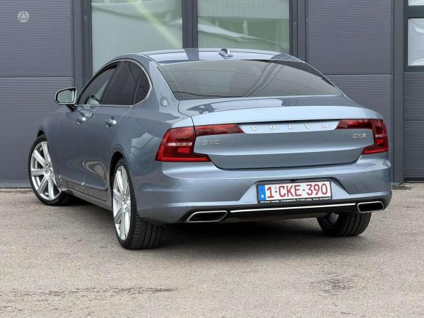 Pelēks Volvo S90 2017 Jonava, ar dzinēja tilpumu 1.97 L un nobraukumu 266 tūkst. km par 15250 €, foto 7 vietnē AUTOMOTO.COM.LV