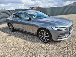 Grey Volvo S90 2018 in Alytus, with an engine capacity of 1.97 L and mileage of 186 thousand km for 22900 €, photo 8 on AUTOMOTO.COM.LV