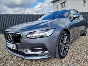Grey Volvo S90 2018 in Alytus, with an engine capacity of 1.97 L and mileage of 186 thousand km for 22900 €, photo 18 on AUTOMOTO.COM.LV