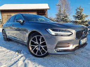 Grey Volvo S90 2018 in Alytus, with an engine capacity of 1.97 L and mileage of 186 thousand km for 19900 €, photo  on AUTOMOTO.COM.LV