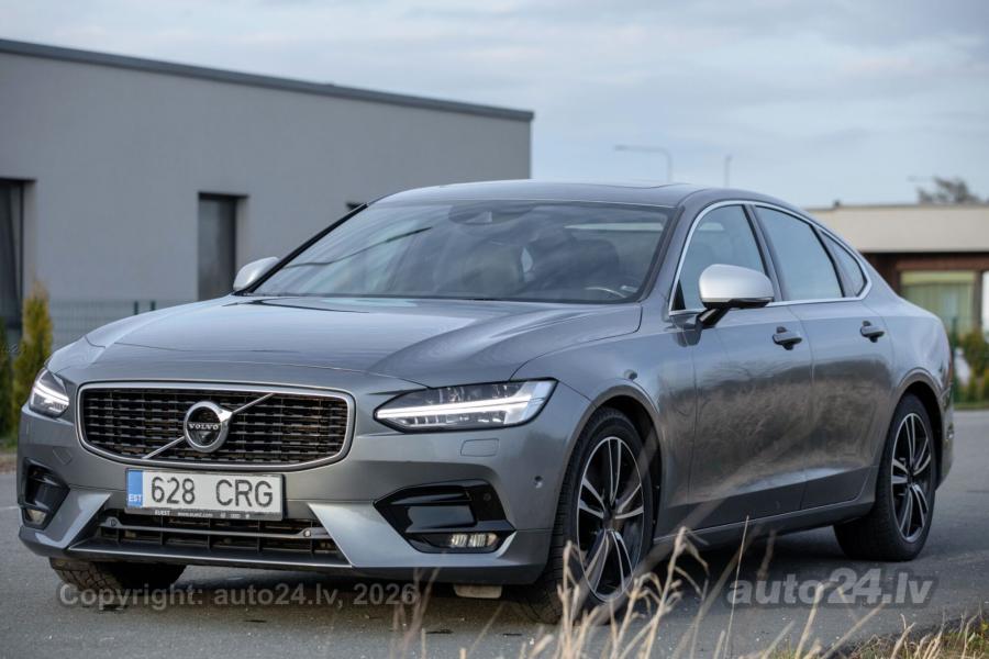 Grey Volvo S90 2018 in Tallinn, with an engine capacity of 2.00 L and mileage of 252 thousand km for 19300 €, photo 3 on AUTOMOTO.COM.LV