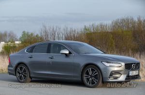 Grey Volvo S90 2018 in Tallinn, with an engine capacity of 2.00 L and mileage of 252 thousand km for 19300 €, photo 4 on AUTOMOTO.COM.LV