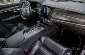 Grey Volvo S90 2018 in Tallinn, with an engine capacity of 2.00 L and mileage of 252 thousand km for 19300 €, photo 15 on AUTOMOTO.COM.LV