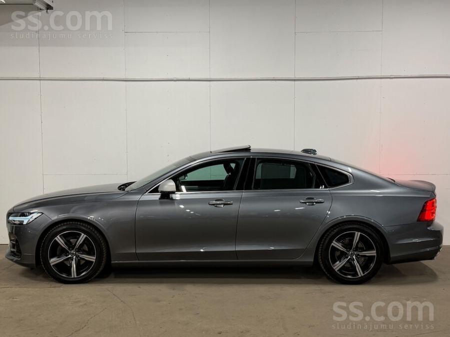 Grey Volvo S90 2018 in Jurmala, with an engine capacity of 2.00 L and mileage of 231 thousand km for 17995 €, photo 5 on AUTOMOTO.COM.LV