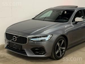 Grey Volvo S90 2018 in Jurmala, with an engine capacity of 2.00 L and mileage of 231 thousand km for 17995 €, photo 6 on AUTOMOTO.COM.LV
