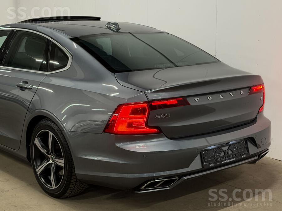 Grey Volvo S90 2018 in Jurmala, with an engine capacity of 2.00 L and mileage of 231 thousand km for 17995 €, photo 7 on AUTOMOTO.COM.LV