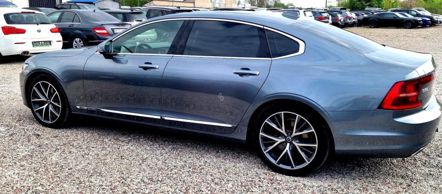 Pelēks Volvo S90 2018 Kretinga, ar dzinēja tilpumu 2.00 L un nobraukumu 254 tūkst. km par 22999 €, foto 5 vietnē AUTOMOTO.COM.LV