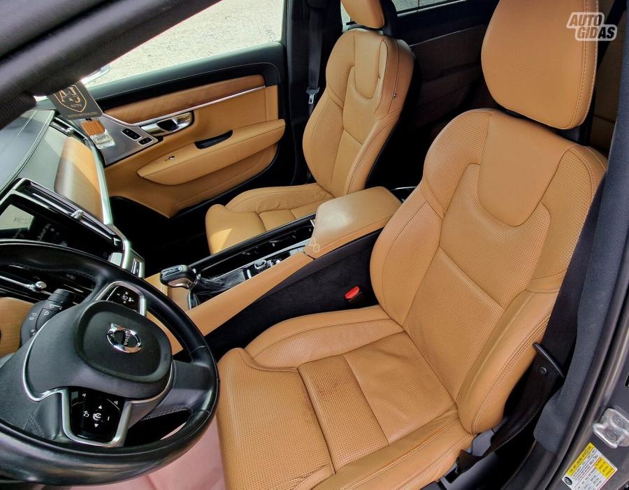 Pelēks Volvo S90 2018 Kretinga, ar dzinēja tilpumu 2.00 L un nobraukumu 254 tūkst. km par 22999 €, foto 15 vietnē AUTOMOTO.COM.LV