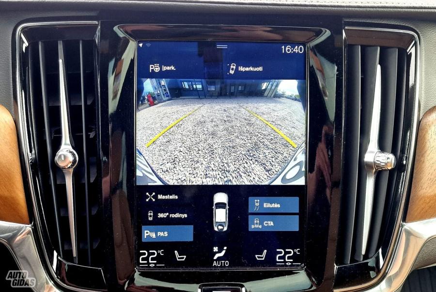 Pelēks Volvo S90 2018 Kretinga, ar dzinēja tilpumu 2.00 L un nobraukumu 254 tūkst. km par 22999 €, foto 27 vietnē AUTOMOTO.COM.LV