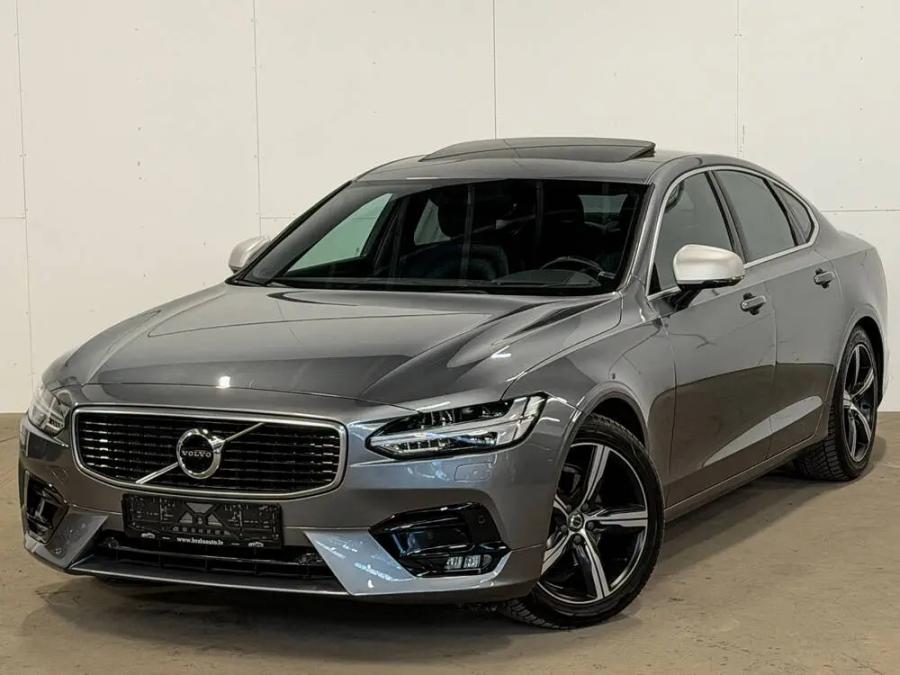 Grey Volvo S90 2018 in Jurmala, with an engine capacity of 2.00 L and mileage of 231 thousand km for 17995 €, photo 3 on AUTOMOTO.COM.LV