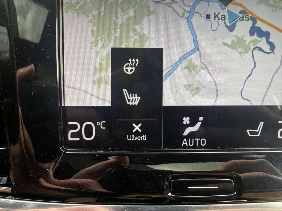 Grey Volvo S90 2018 in Kaunas, with an engine capacity of 1.97 L and mileage of 207 thousand km for 17900 €, photo 19 on AUTOMOTO.COM.LV